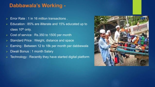 Mumbai dabbawala | PPTX