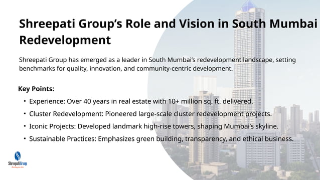 Mumbai High South Redevelopment Phase Shaping the Future of Urban ...