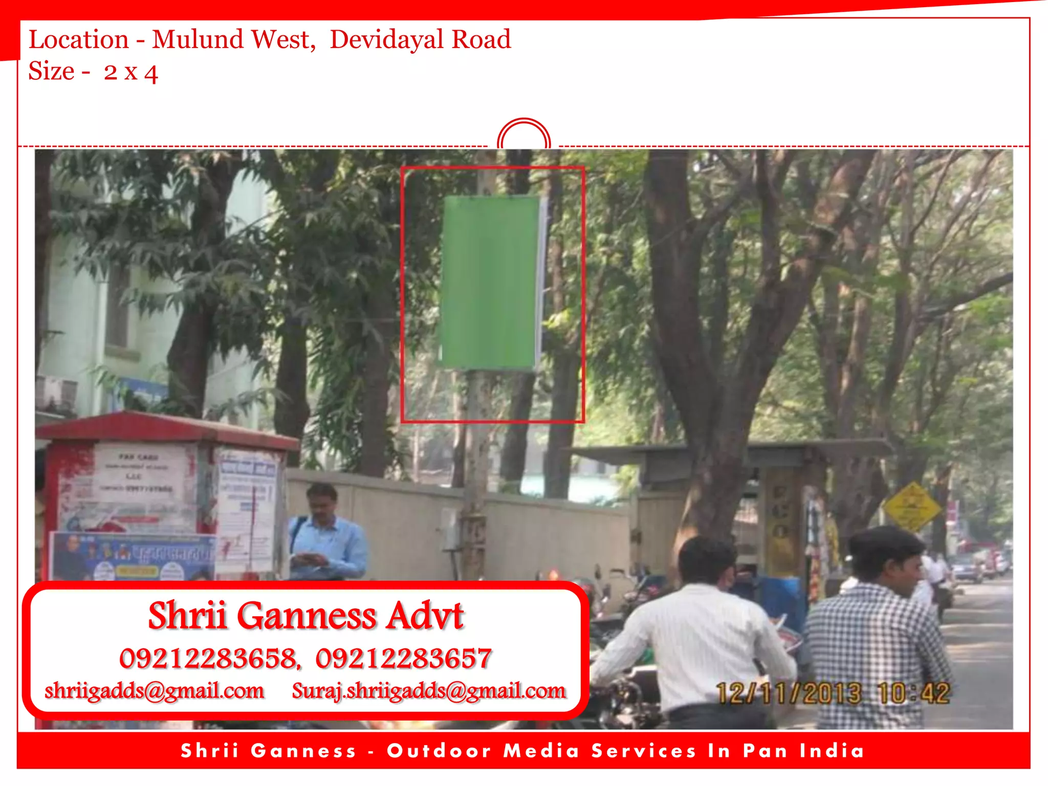 Mumbai kiosk Outdoor Advertising Advertising Media - Shrii Ganness Advt ...