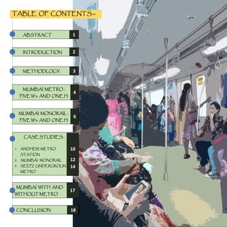 Mumbai metro - Planning | PDF
