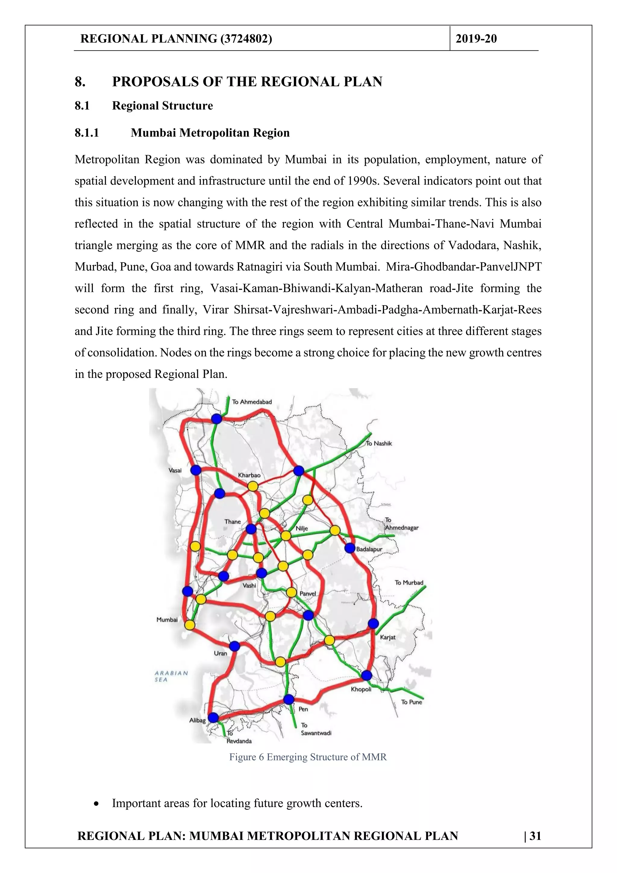 REGIONAL PLAN: A CASE OF MUMBAI METROPOLITAN REGION | PDF