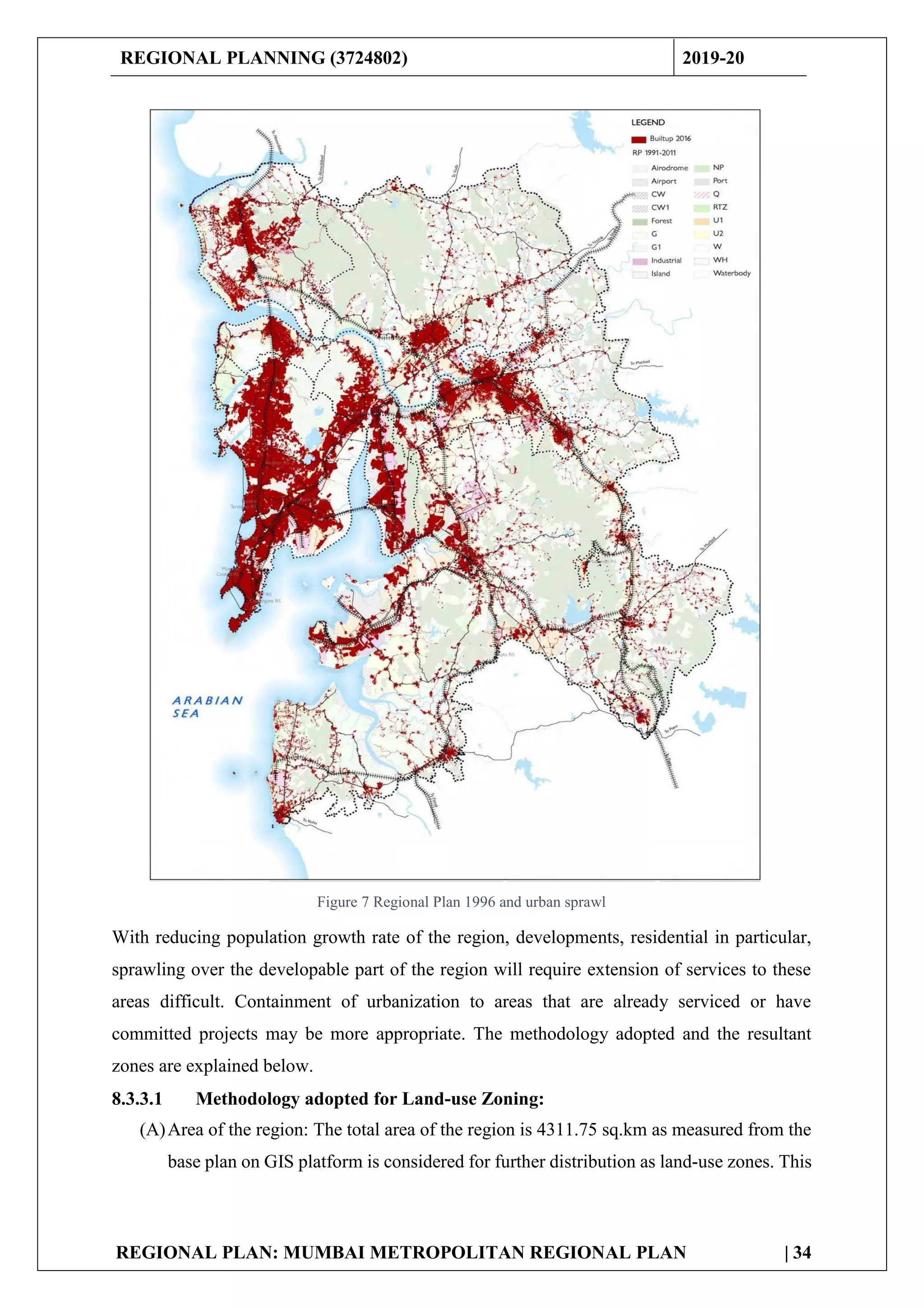 REGIONAL PLAN: A CASE OF MUMBAI METROPOLITAN REGION | PDF
