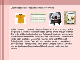 Mumbai's Dabbawalas - Amazing Management Success Story India | PPT