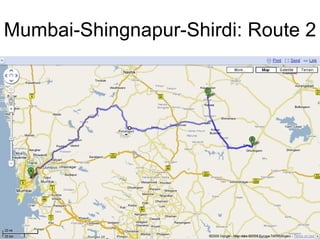 Mumbai Shirdi Shani Shingnapur | PPT