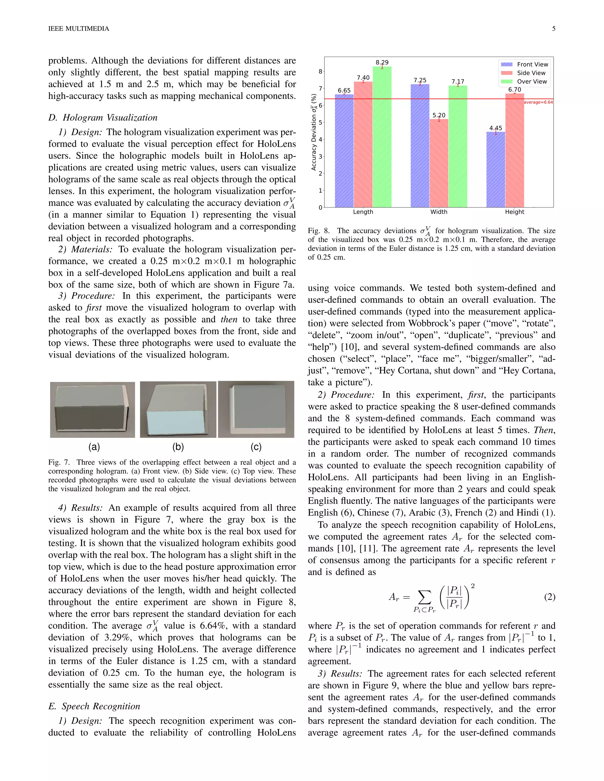 Technical Evaluation of HoloLens for Multimedia: A First Look | PDF
