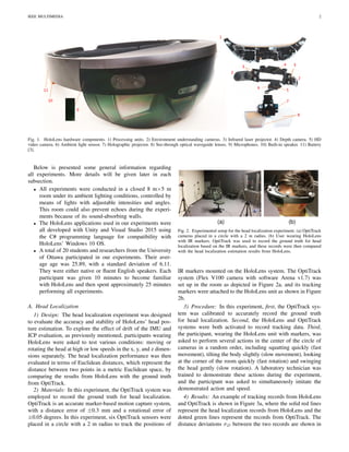 Technical Evaluation of HoloLens for Multimedia: A First Look | PDF