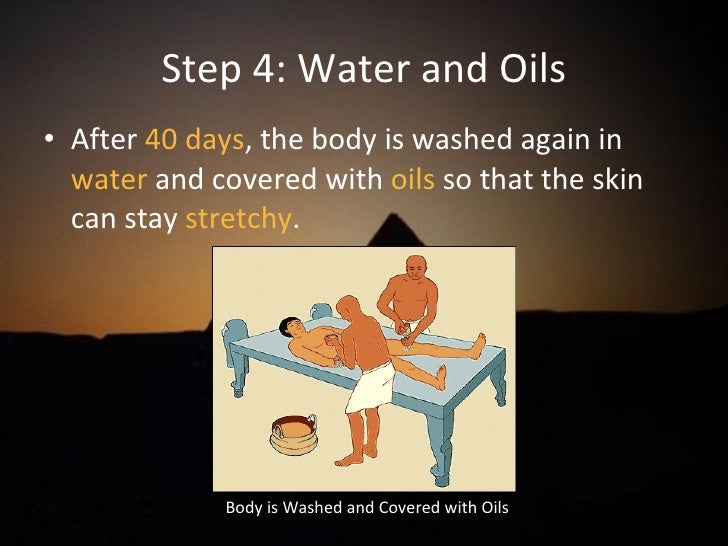 Egyptian Mummification Process Step By Step Mummification Process
