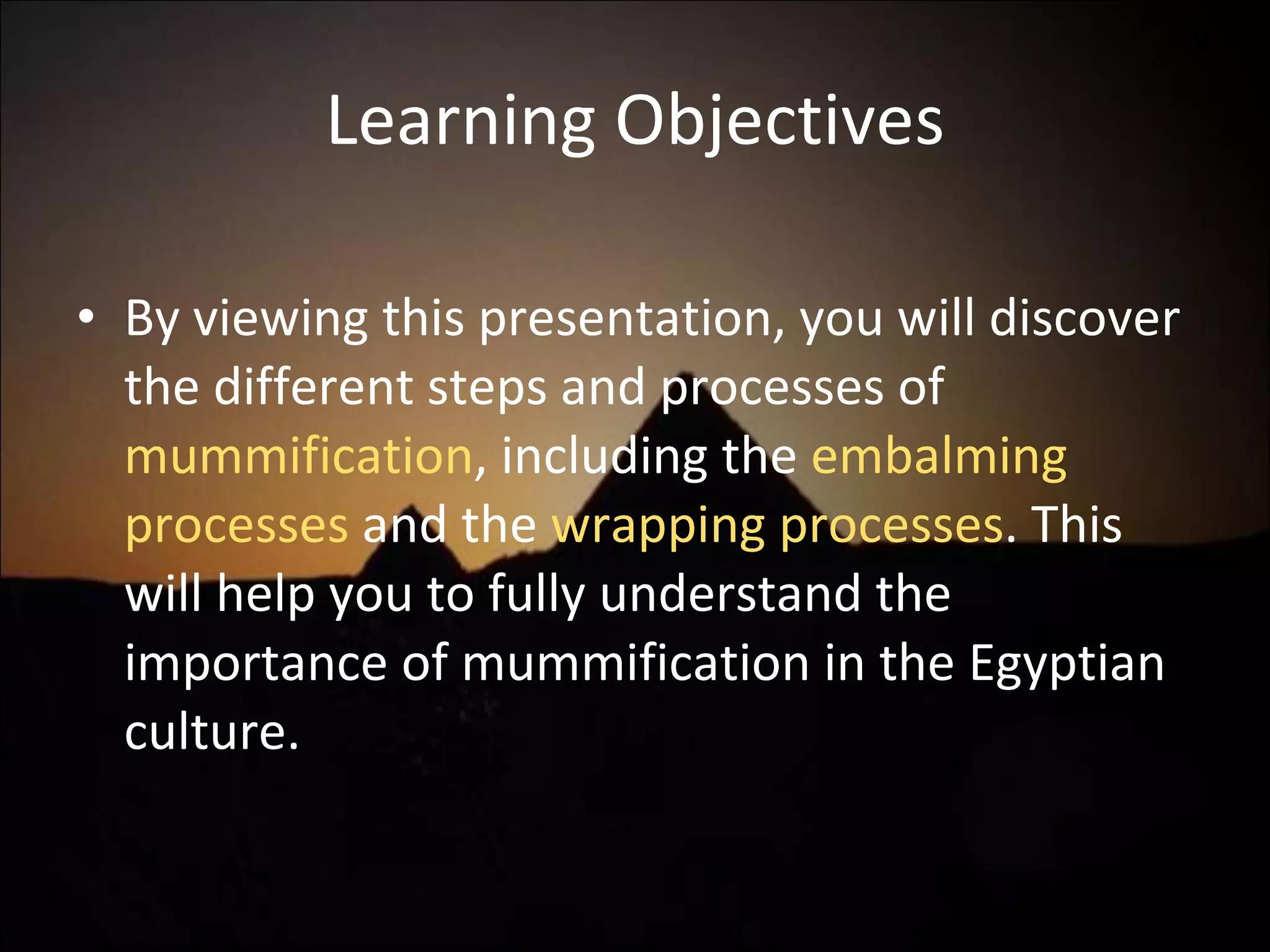 Mummification | PPT