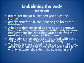 Mummification _ Afterlife.ppt