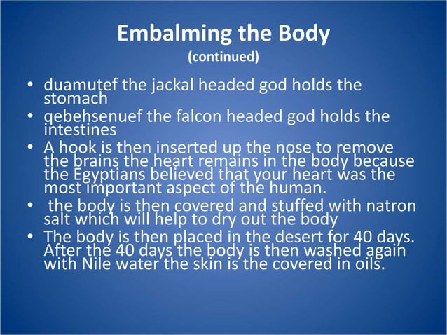 Mummification _ Afterlife.ppt