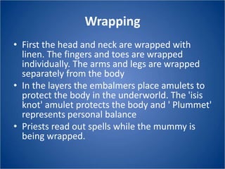 Mummification _ Afterlife.ppt