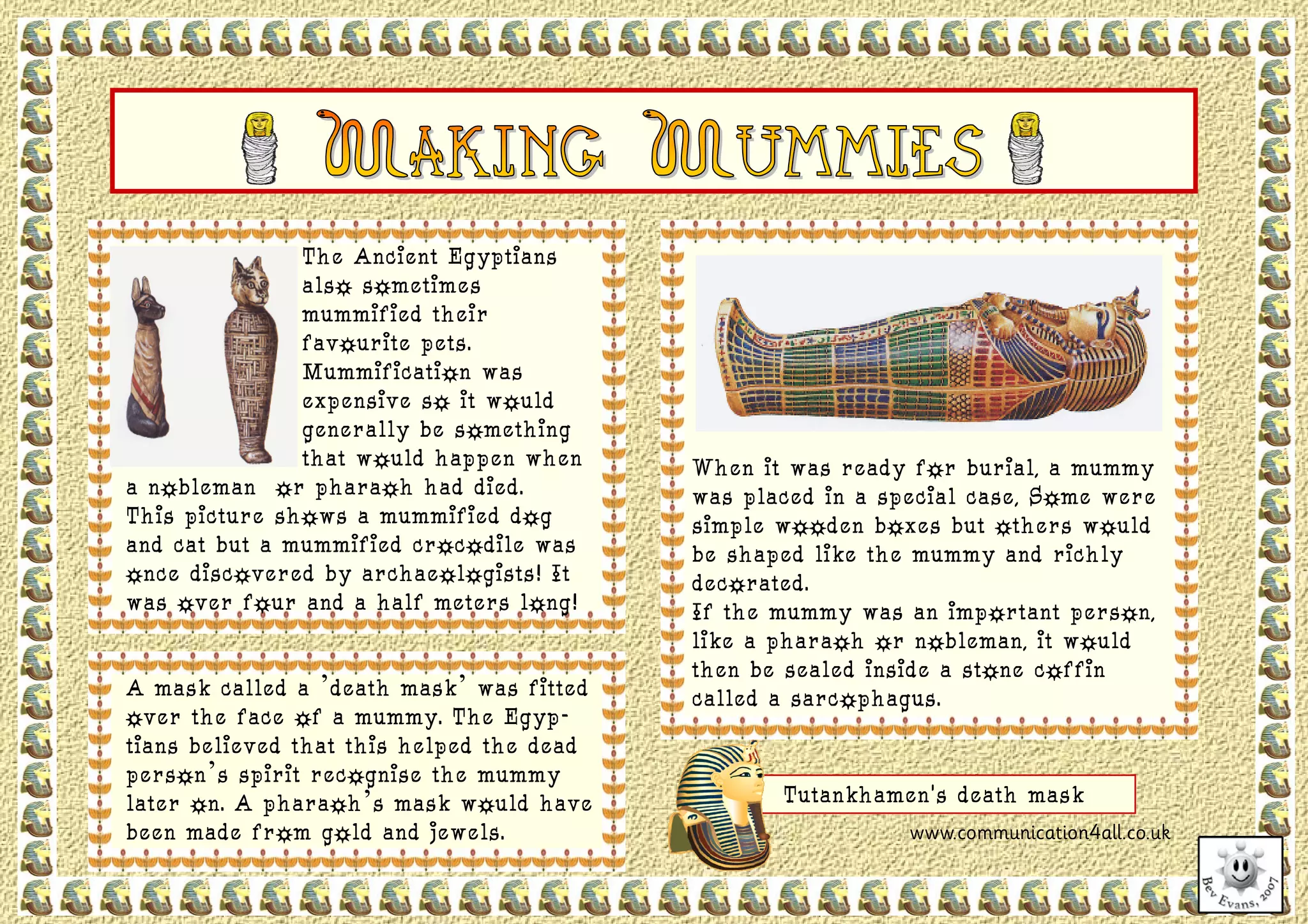 Mummification Fact Sheet | PDF
