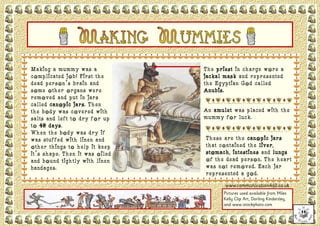 Mummification Fact Sheet | PDF