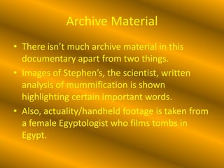 Mummifying alan | PPT