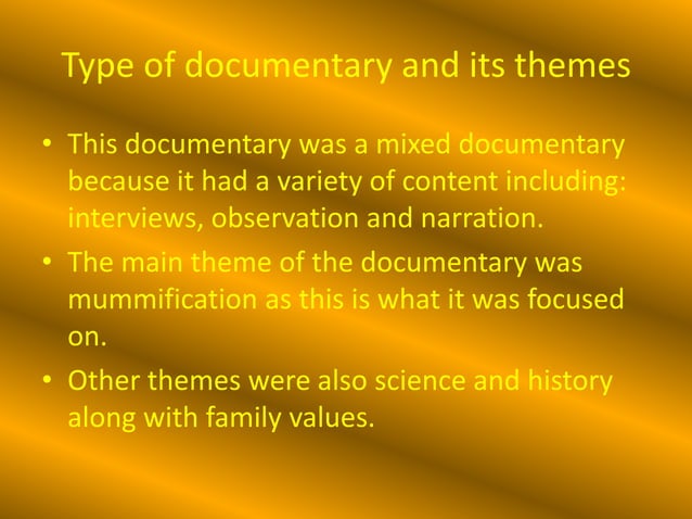 Mummifying alan | PPT