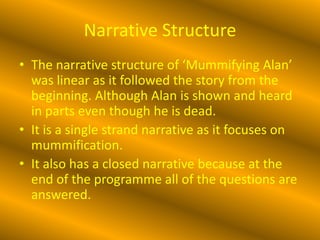 Mummifying alan | PPT
