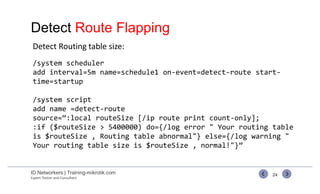 MikroTik BGP Security - MUM 2014 (rofiq fauzi) | PDF | Computer ...