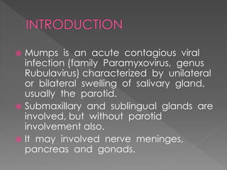 Mumps | PPTX