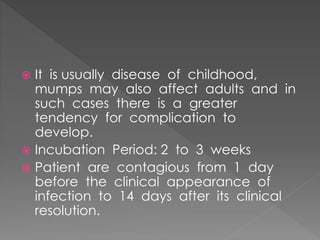 Mumps | PPTX