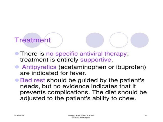 viral parotitis( MUMPS) | PPT