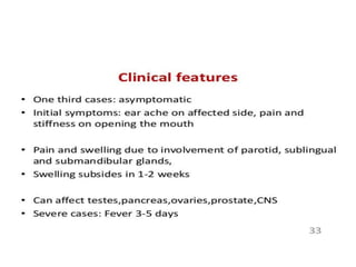 viral parotitis( MUMPS) | PPTX