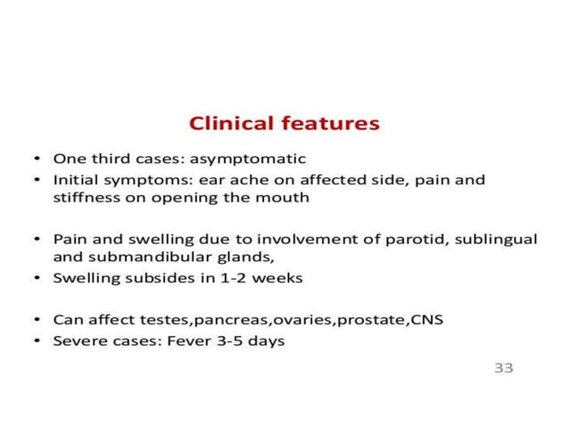 viral parotitis( MUMPS) | PPT