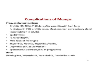 viral parotitis( MUMPS) | PPTX