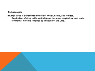 Mumps | PPTX