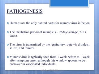 Mumps | PPTX