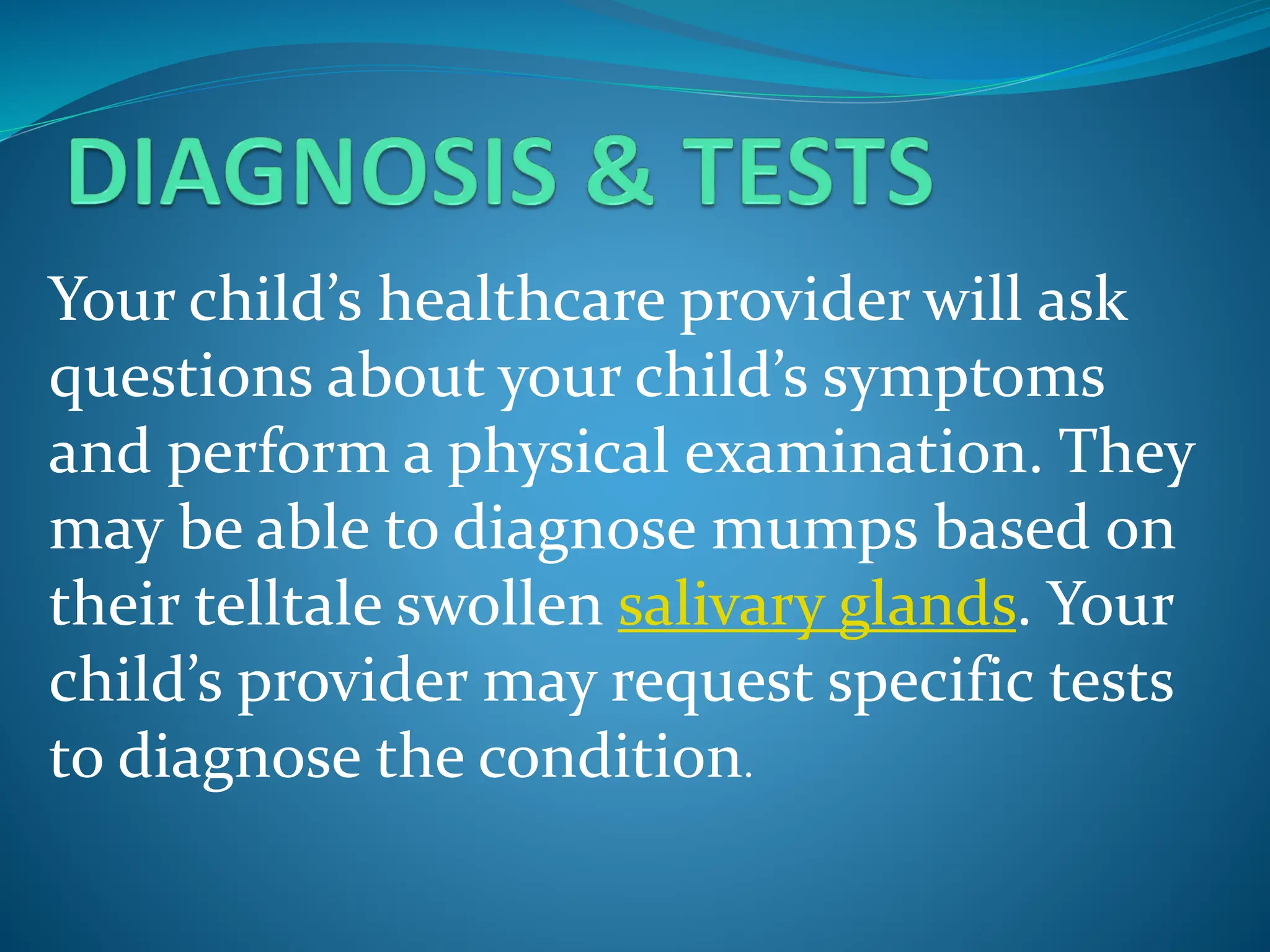 MUMPS Department of Physiotherapy, SHUATS | PDF
