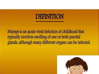 MUMPS IN MICROBIOLOGY FOR DENTAL STUDENTS | PPT