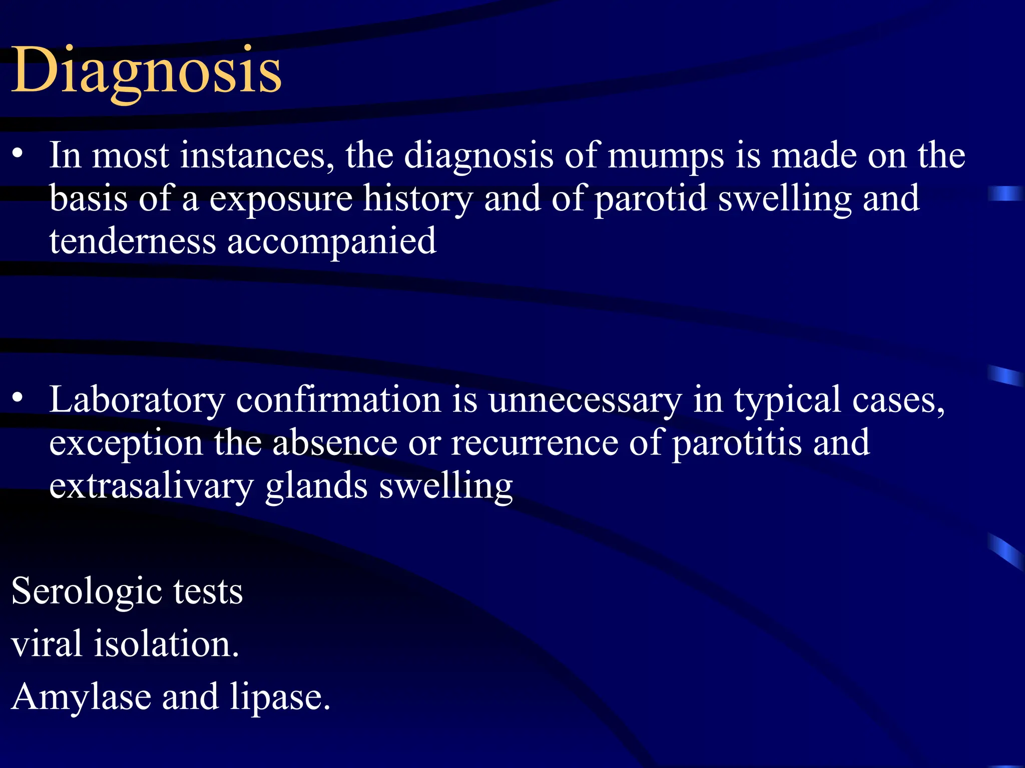 MUMPS - children infectious diseases . Paediatrics | PPT