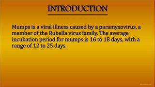 Mumps | PPTX