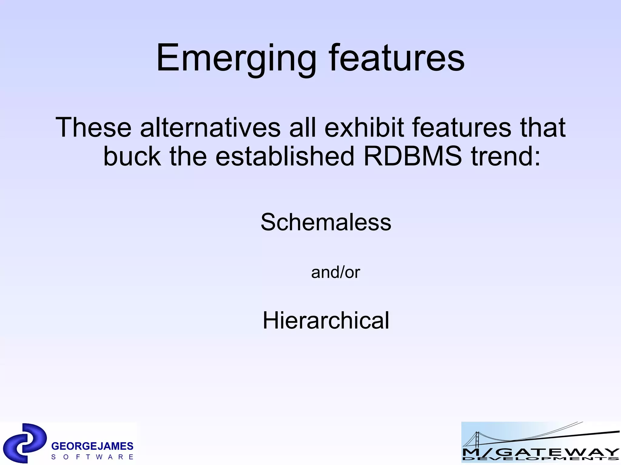 Mumps the Internet scale database | PPT