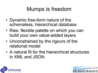 Mumps the Internet scale database | PPT