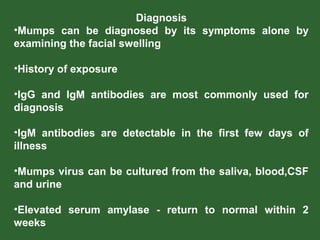 Mumps ppt biju | PPT