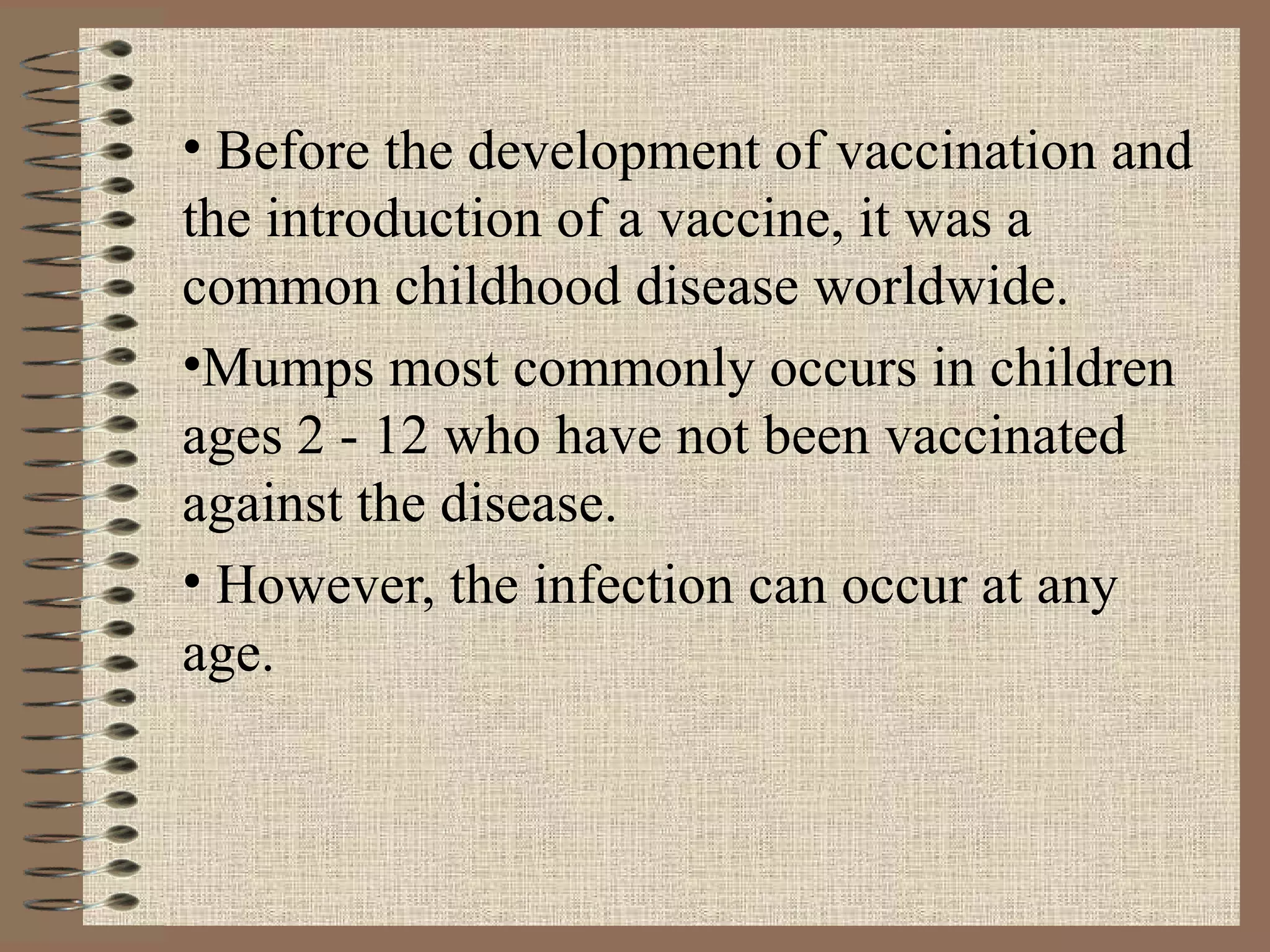 Mumps presentation s agun | PPT