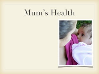 Mums health | PDF