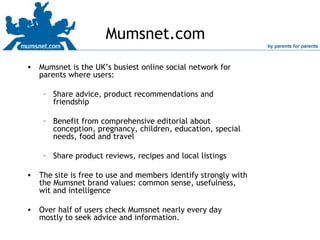 Mumsnet | PPT