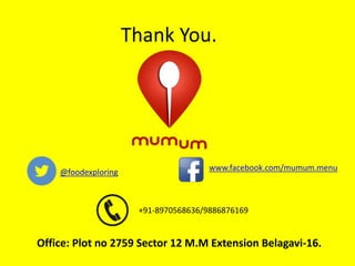 Mumum pitch deck (adicent designs) | PPT