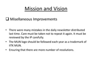 Mun | PPT | Free Download