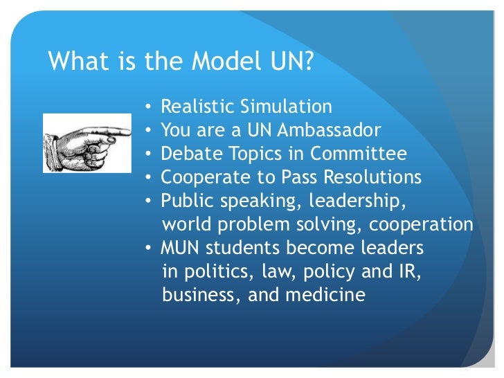 Model UN 1