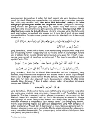 Munafik – 2: orang-orang munafik yang terumbang-ambing di dalam kemunafikan | PDF