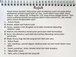 Munakahat: Pernikahan dalam Islam | PPTX