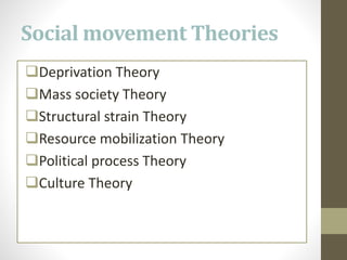 Social movement | PPTX