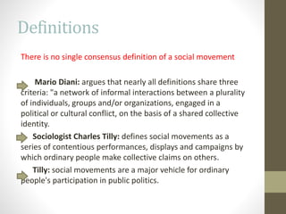 Social movement | PPTX