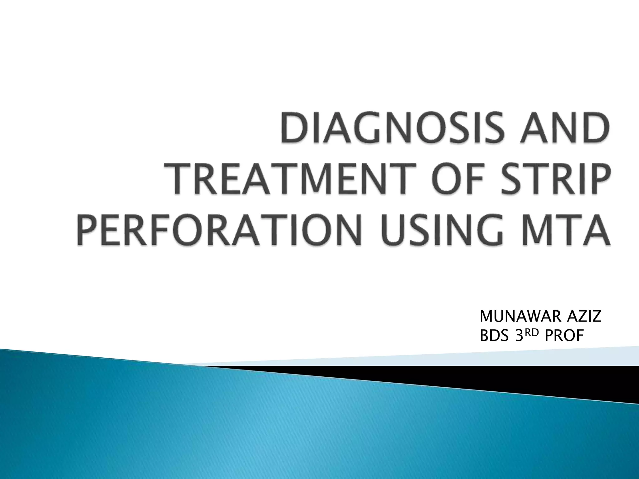 strip perforation | PPTX