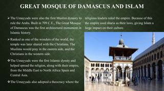 complete history of caliphate Umayyad | PPT