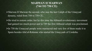 complete history of caliphate Umayyad | PPT