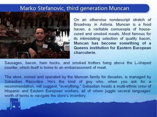 Muncan food corp in astoria and ridgewood queens -tradition family and ...